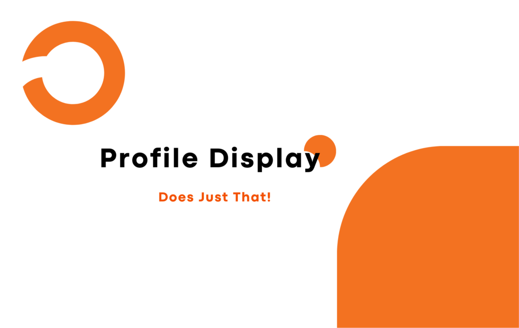 Profile Display – Media Group